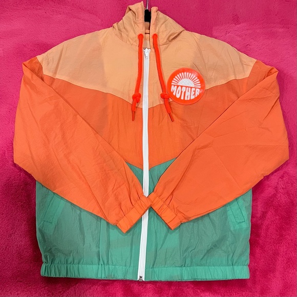 MOTHER | Jackets & Coats | Authentic Mother Colorblock Hooded Jacket ...